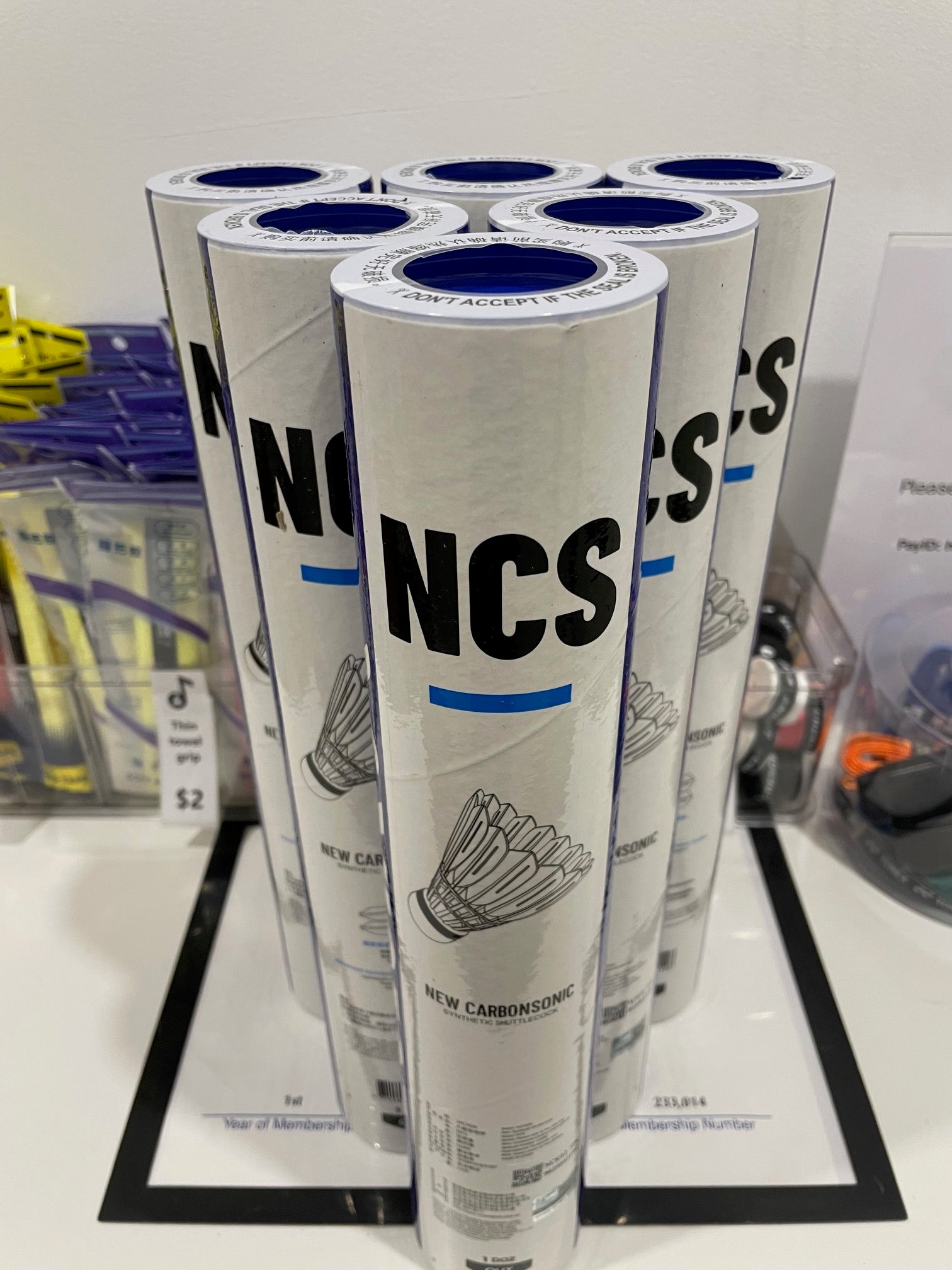 Victor New Carbon Sonic (NCS) - Speed 77 (1 doz) | Badmintune Sport